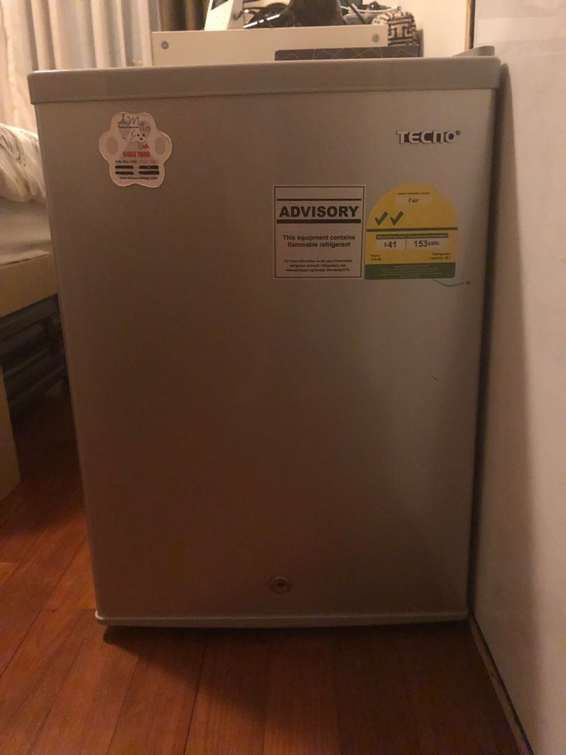 Bar fridge with lock, TV & Home Appliances, Kitchen Appliances ...