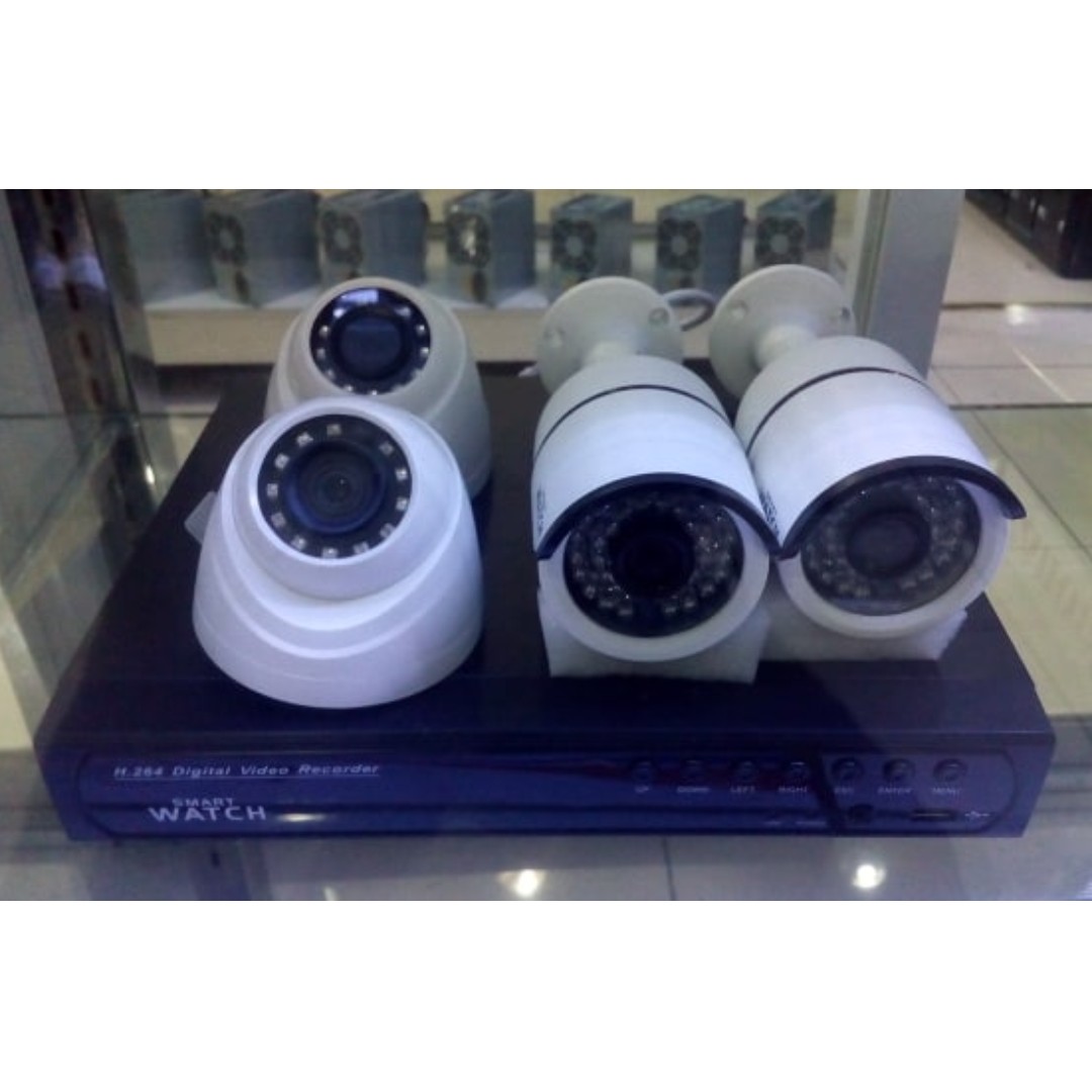 Cctv Package 2mp 1080p camera, Furniture & Home Living, Security ...