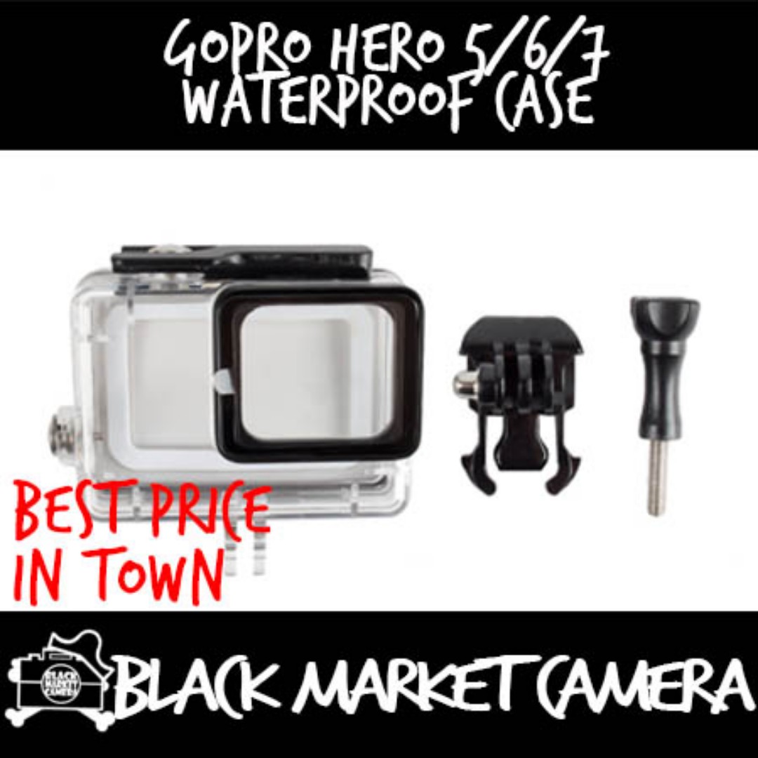 [BMC] GoPro Hero 5/6/7 Waterproof Case, Photography, Video Cameras on ...