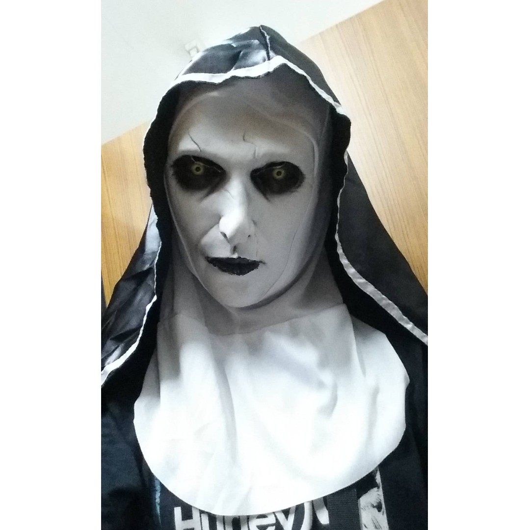 Halloween Mask The Nun Valak Mask, Hobbies & Toys, Toys & Games on ...