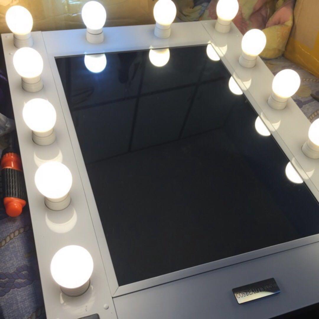 Hollywood Vanity Mirror With LED Light Bulbs Superstar, Furniture ...