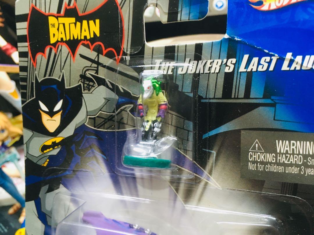 Hot Wheels Batman The Joker’s Last Laugh Set 蝙蝠俠 蝙蝠車 小丑 Figure, 興趣及遊戲 ...