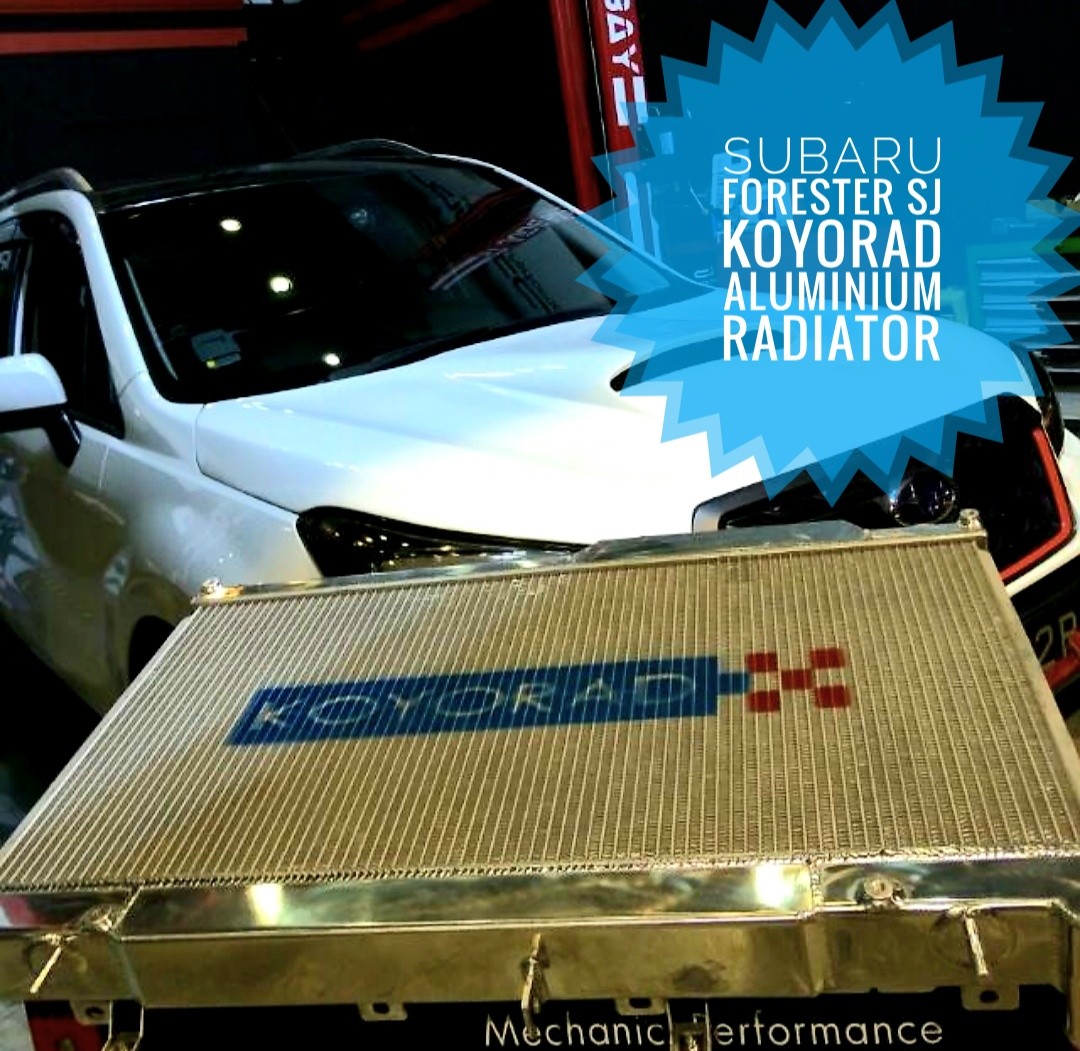 KOYORAD Aluminum Radiator: Subaru Forester SJ, Car Accessories ...