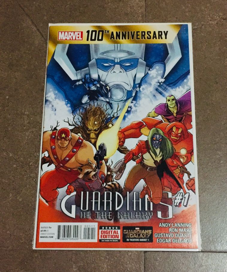 Marvel 100th Anniversary Guardians of the Galaxy, Hobbies & Toys, Books ...