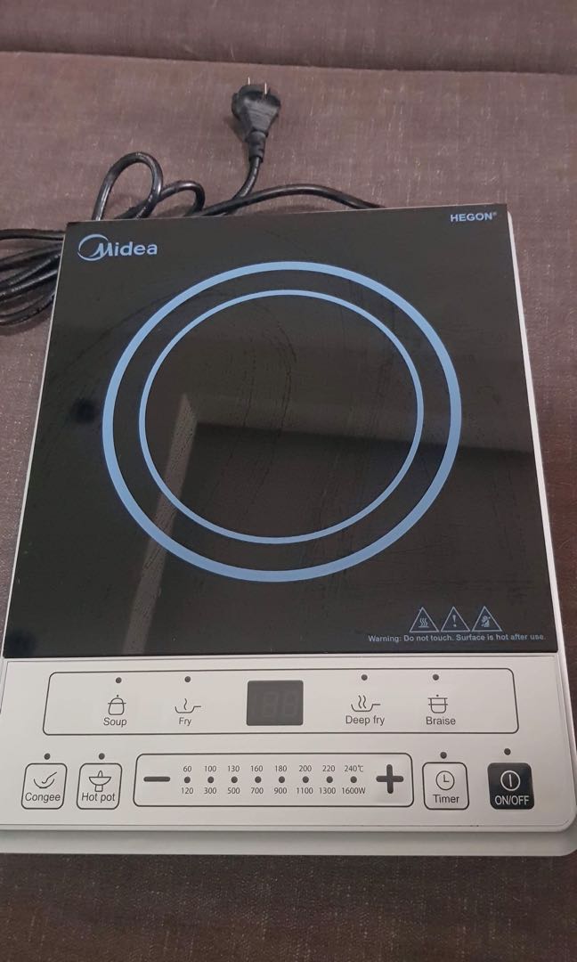 Midea Digital Induction Cooker, Furniture & Home Living, Kitchenware ...