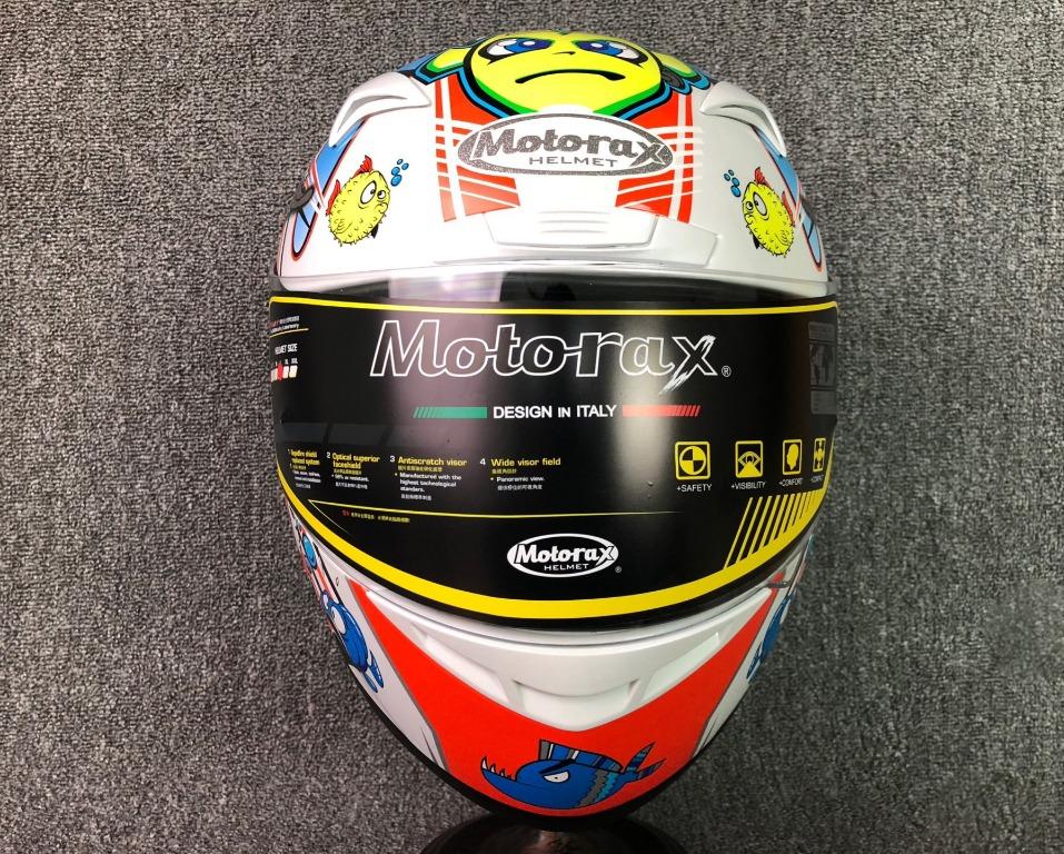 MOTORAX Shark 32 full helmet ECE R22-05, Motorbikes on Carousell