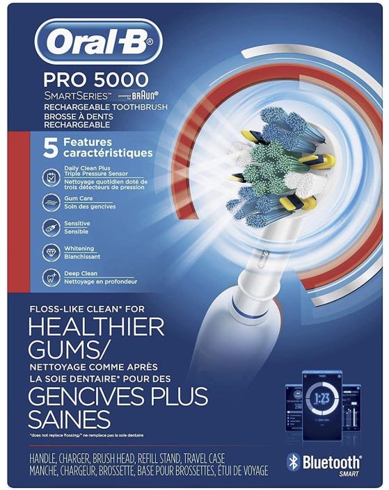 Oral B Pro 5000 Smart Series, Health & Nutrition, Health Supplements ...