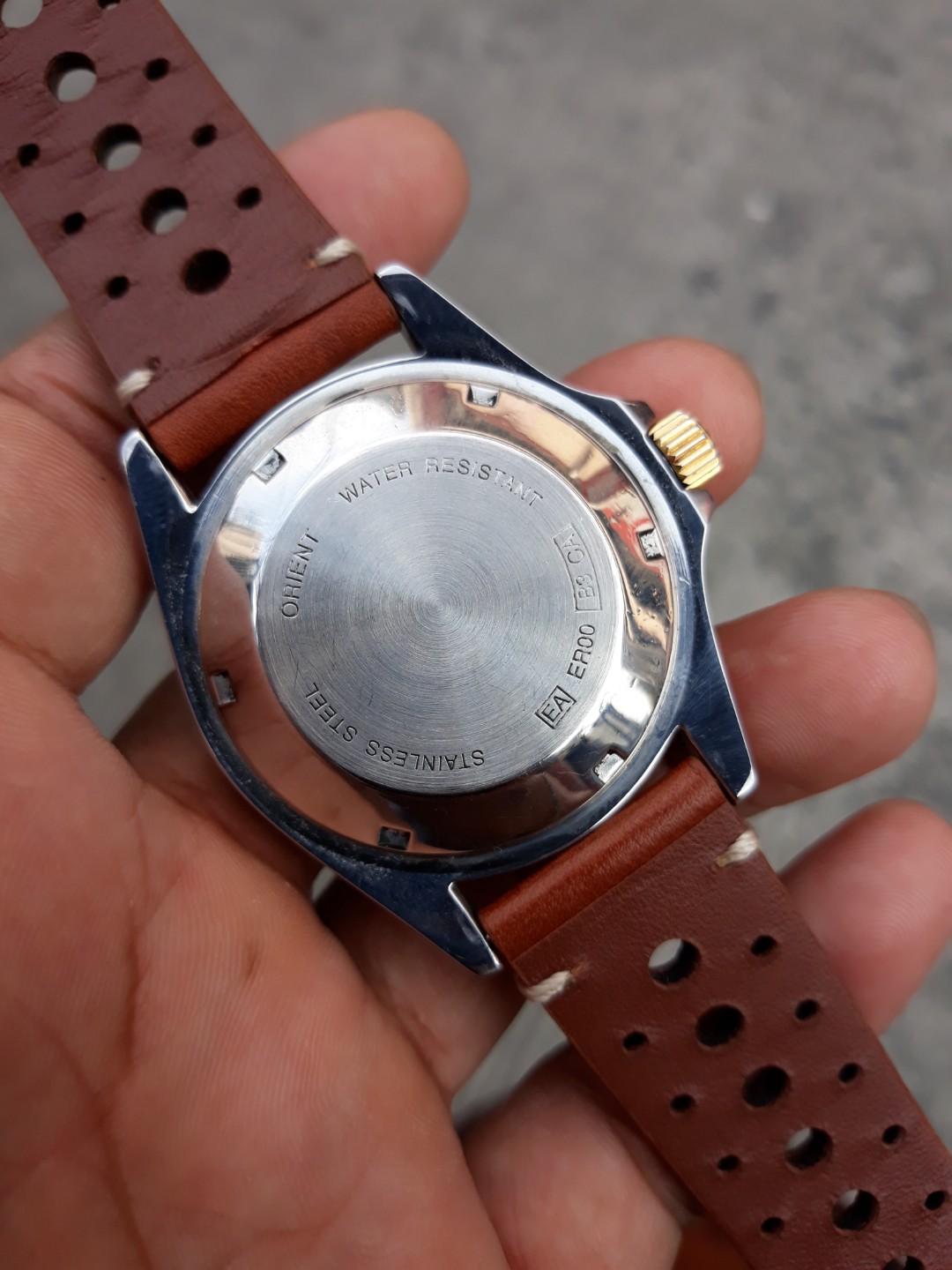 Orient 2ER00004d Bluesy Submariner Homage not Seiko Rolex Tag omega ...