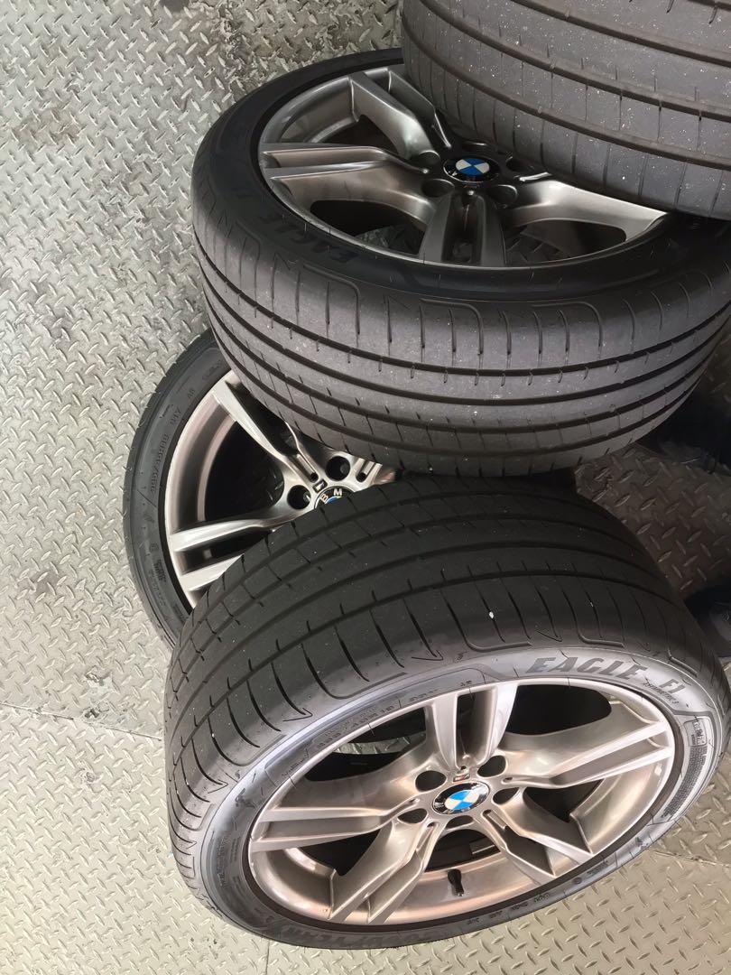 Original BMW M-Sport M400 18 inch rims with GoodYear Run flats , Car ...