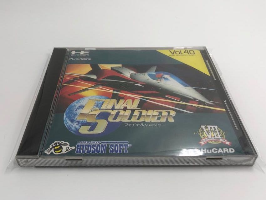 PC ENGINE game Final Soldier, 電子遊戲, 遊戲機配件, 遊戲禮物卡及帳戶 - Carousell