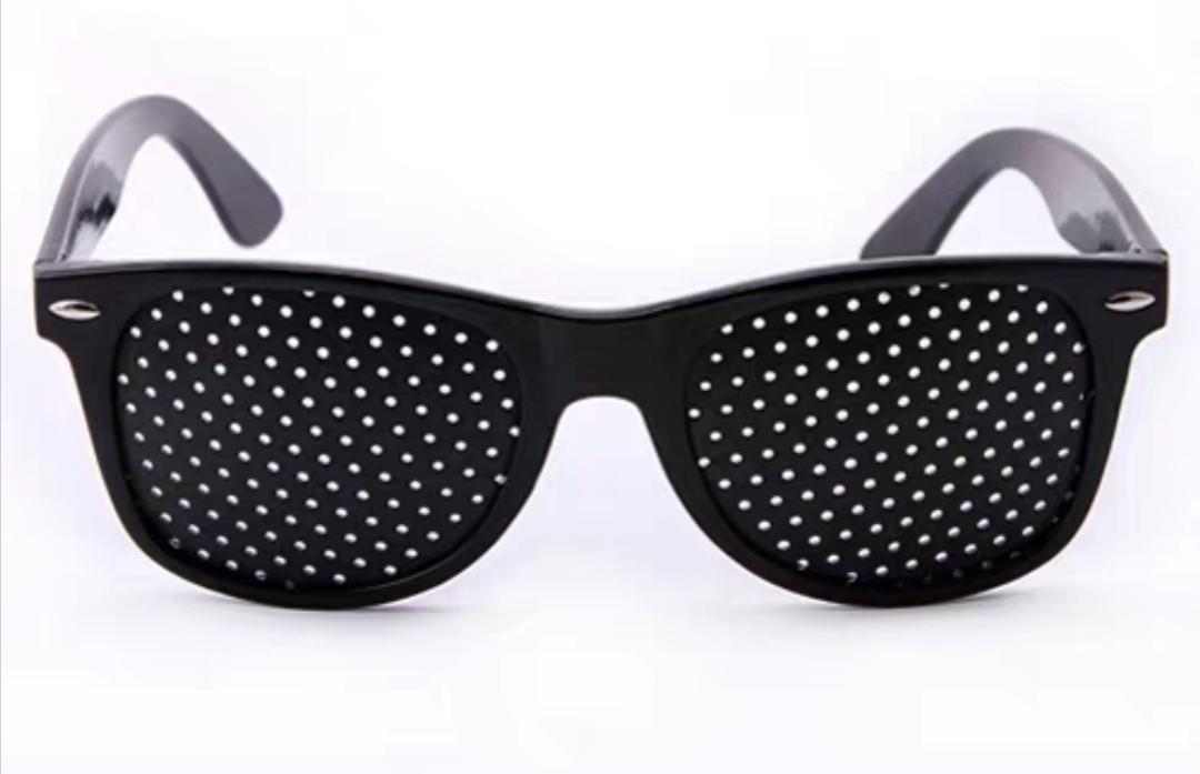 Pinhole glasses improve vision., Women's Fashion, Watches & Accessories ...