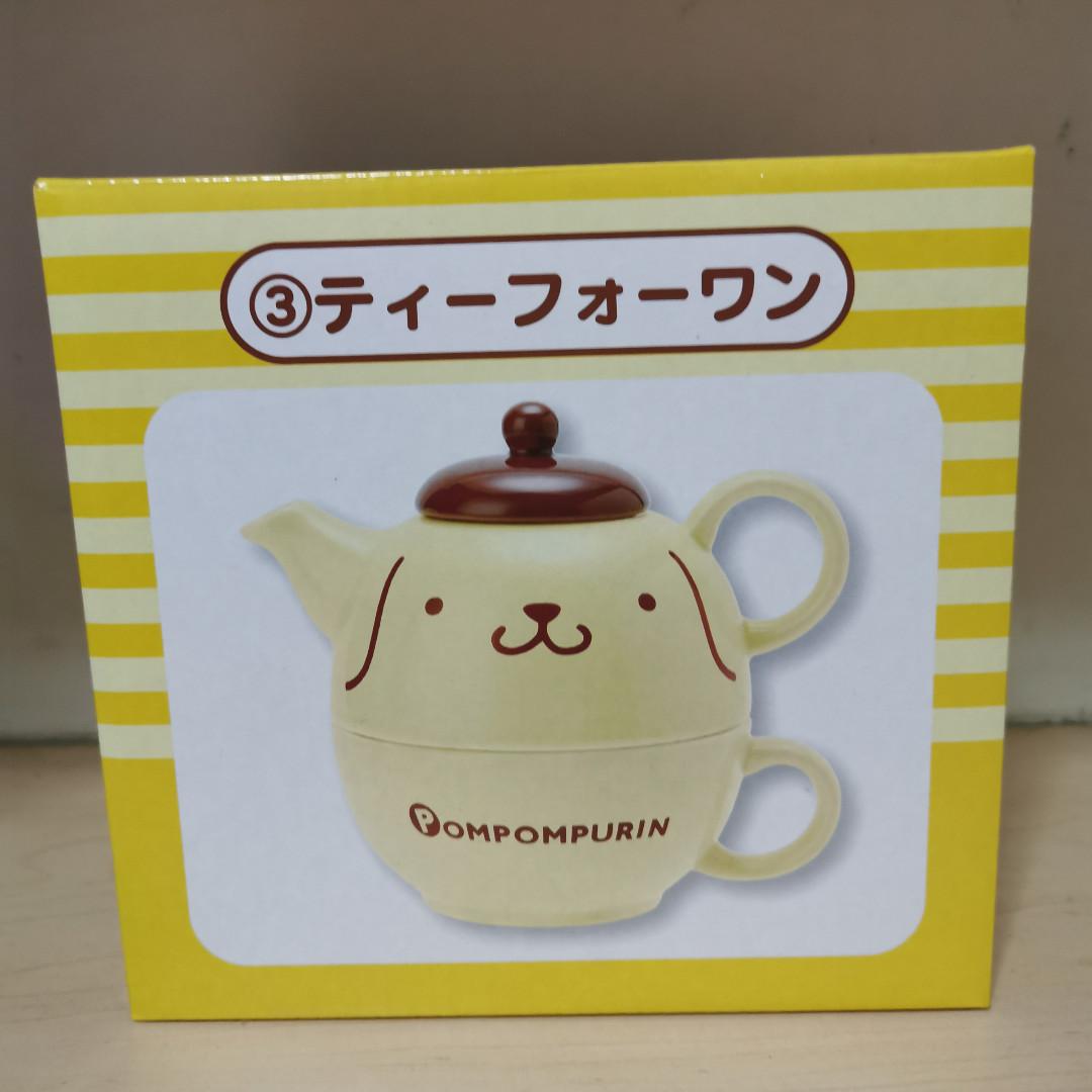 Pompom Purin Tea Set, Furniture & Home Living, Kitchenware & Tableware ...