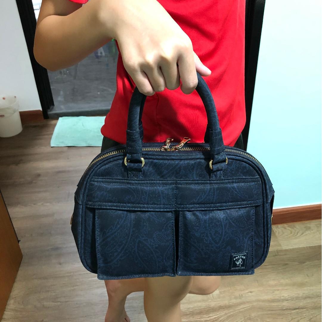 Porter Handbag (Limited Edition- Singapore), Luxury, Bags & Wallets on ...