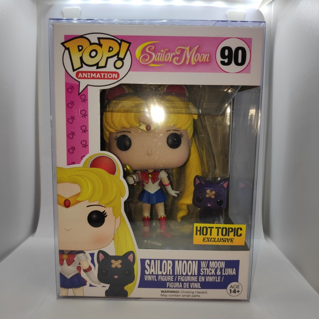 Sailormoon With Moon Stick & Luna Hot Topic Exclusive, Hobbies & Toys ...