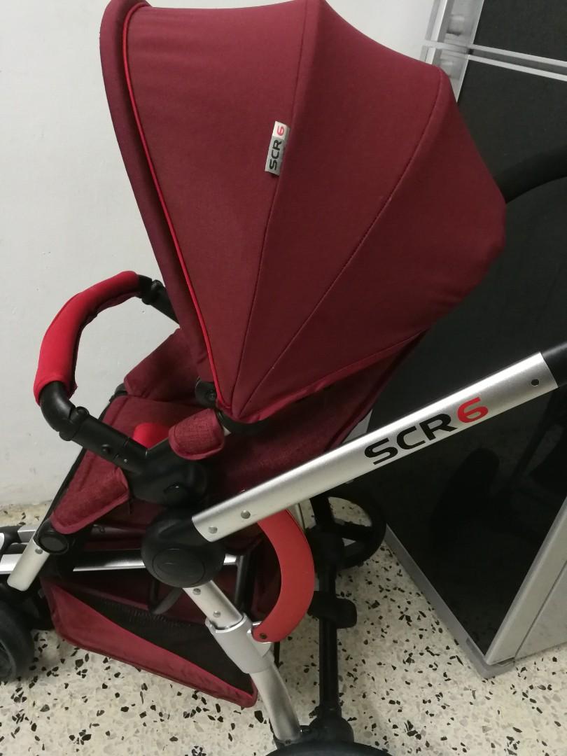 SCR 6 STROLLER NEW VERSION (CONDITION LIKE NEW), Babies & Kids, Going ...