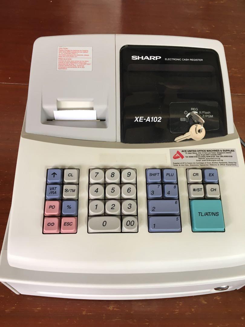 Sharp Cash Register, Computers & Tech, Office & Business Technology on ...