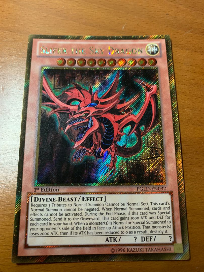 Slifer The Sky Dragon, Osiris (1st Edition), Hobbies & Toys, Toys ...