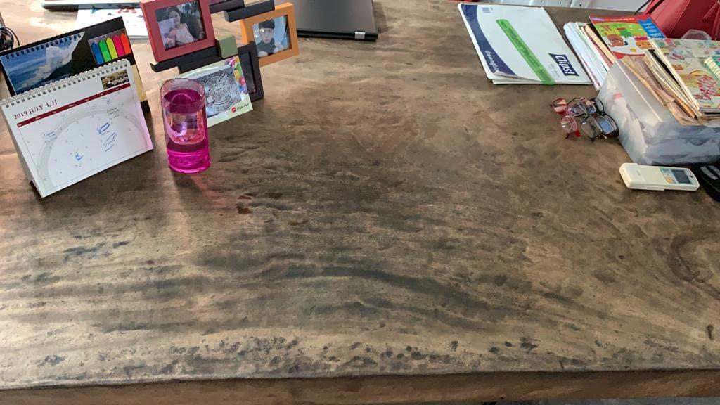 Solid tree trunk table, Furniture & Home Living, Furniture, Tables ...