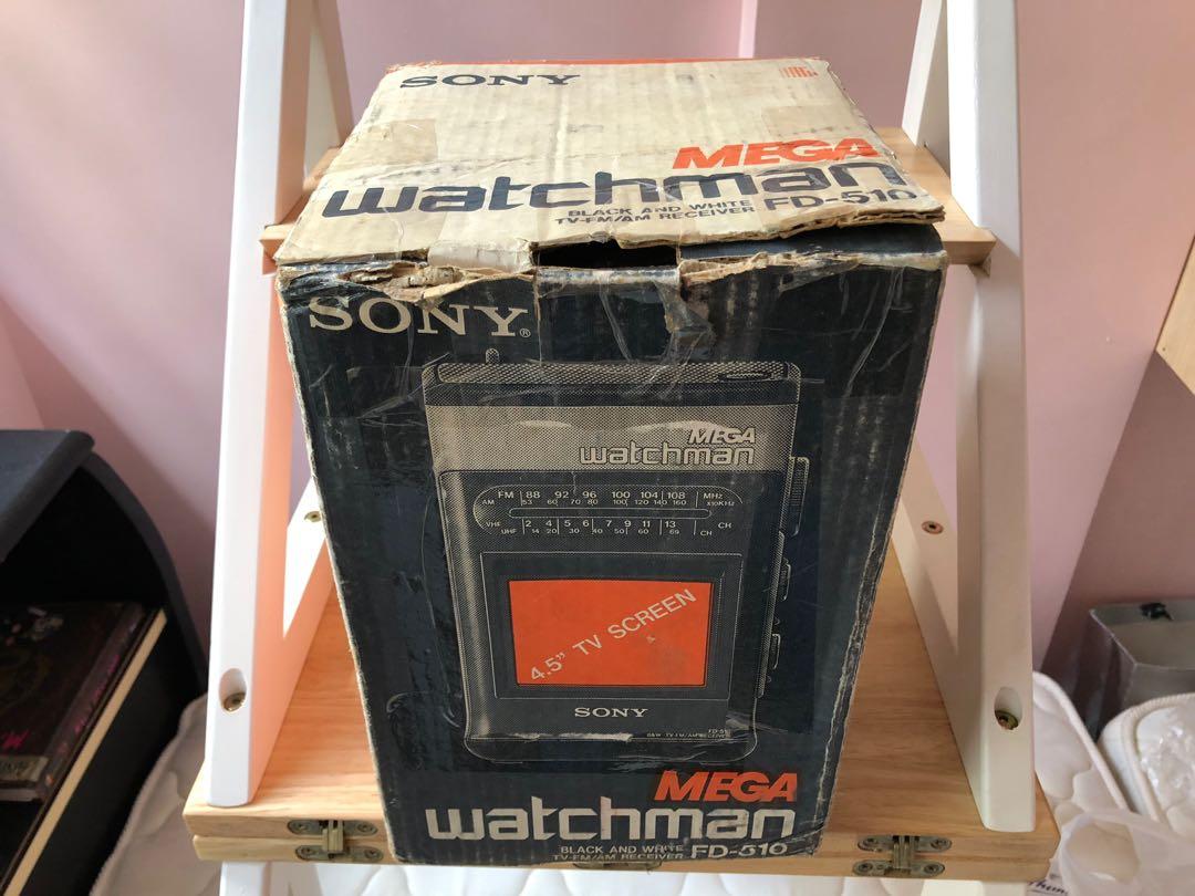 Sony Mega Watchman Portable TV, Audio, Portable Music Players on Carousell