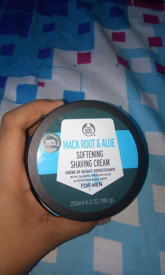 Body Shop Maca Root Shave Cream 200Ml Harga