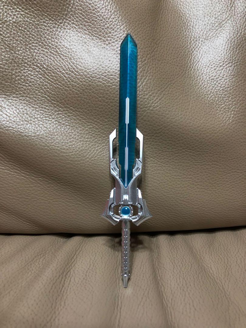 Transformer Dr Wu - DW-P35 sword Blue Recast for Optimus Prime or other ...