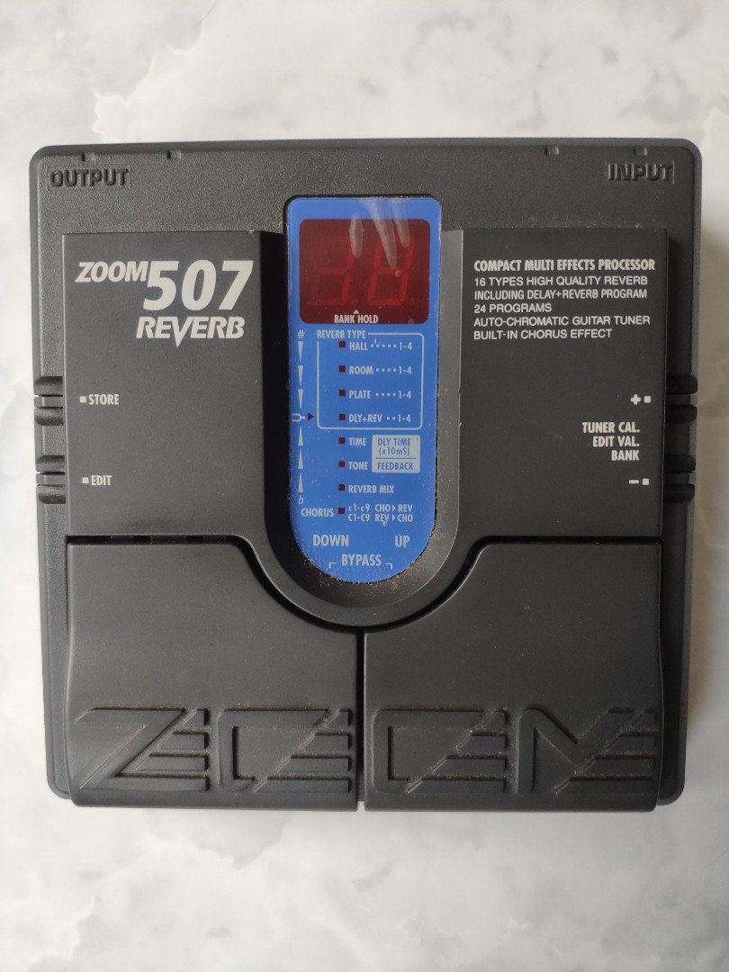 Zoom 507 Reverb Multi Effects Pedal, Hobbies & Toys, Music & Media ...