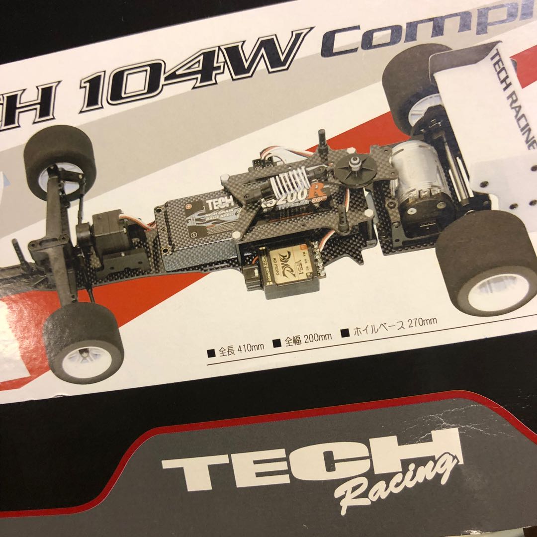 1/10 RC F1 Tech Racing 104W complete kit, Hobbies & Toys, Toys & Games ...