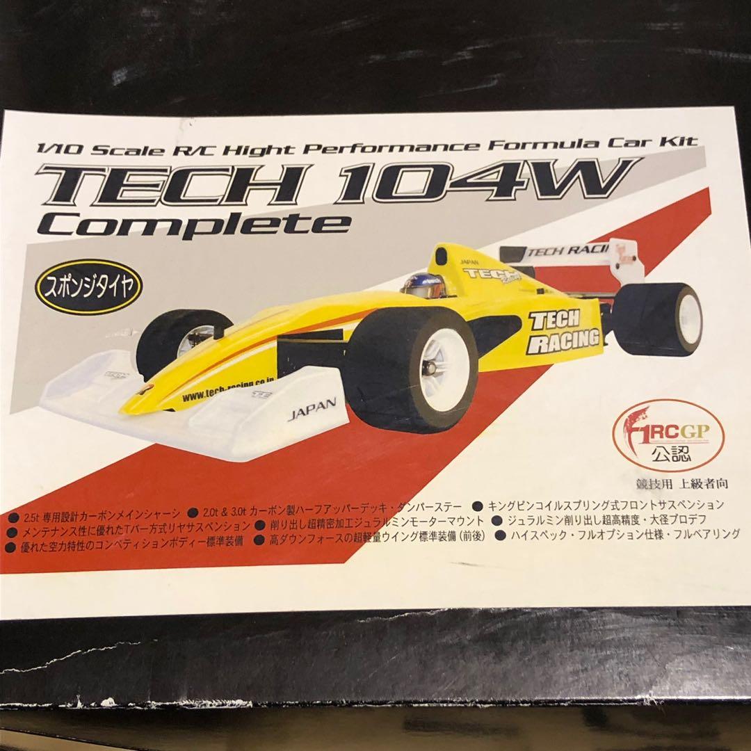 1/10 RC F1 Tech Racing 104W complete kit, Hobbies & Toys, Toys & Games ...