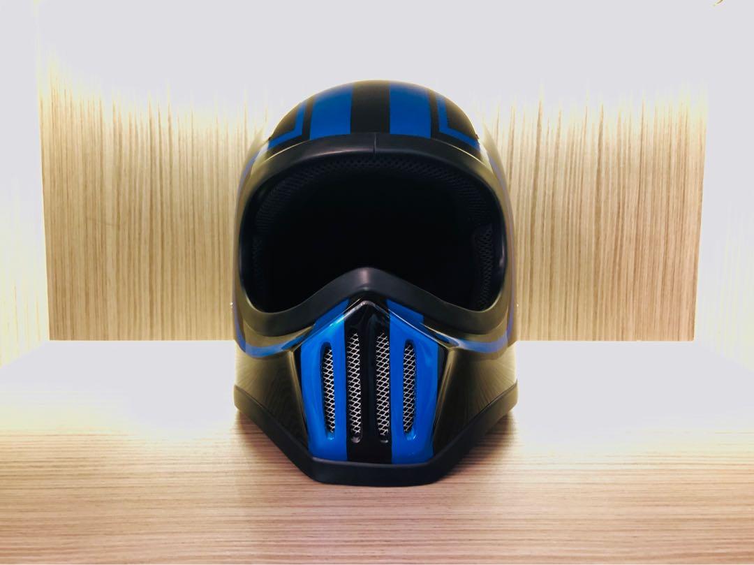 Custom full face helmet, Motorcycles, Motorcycle Accessories on Carousell