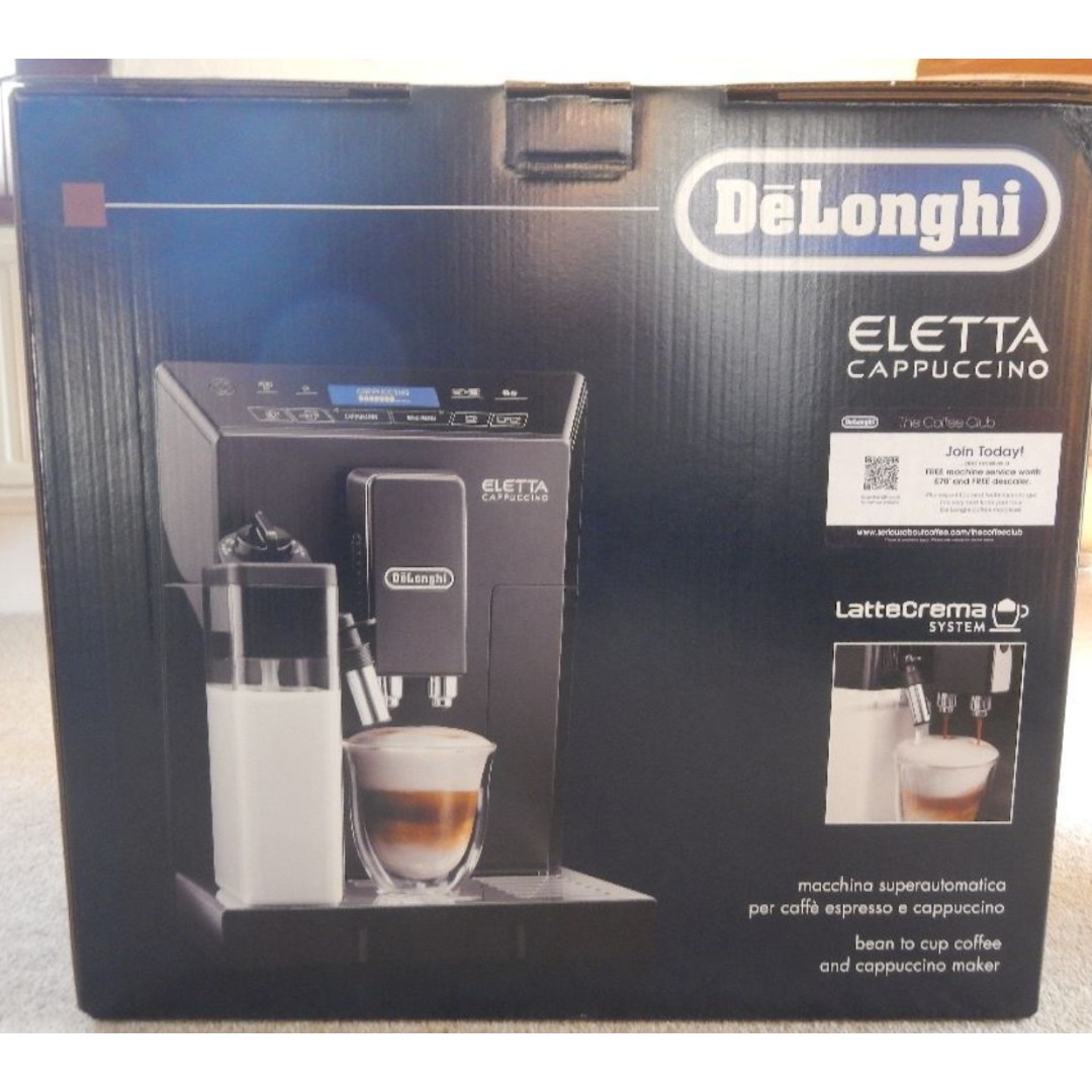 Delonghi Eletta Espresso Coffee Machine (Brand new), TV & Home ...
