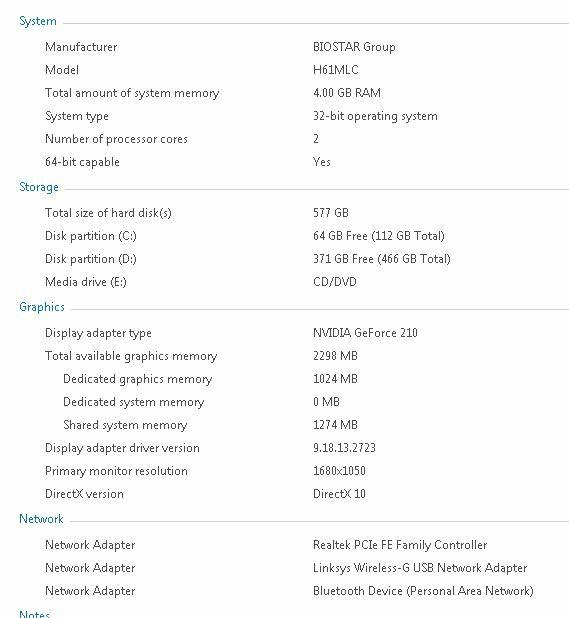 Desktop - Intel Pentium CPU G620 @ 2.60GHz, Computers & Tech, Desktops ...