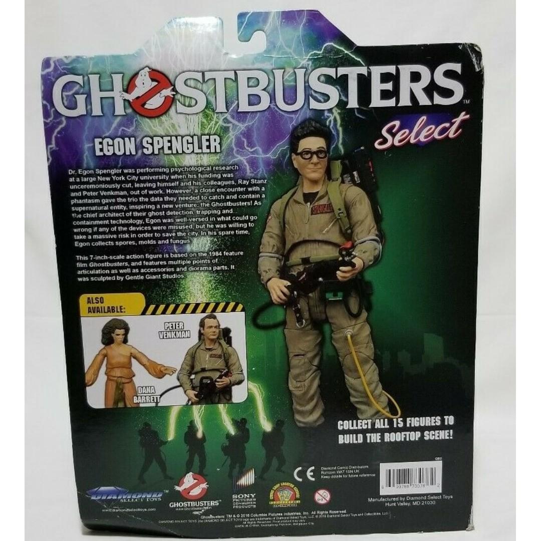 Diamond Select Toys Ghostbusters Select Series 2 Egon Action Figure ...