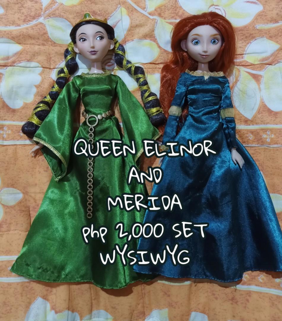 Disneystore Rare Queen Elinor and Merida SET SALE, Hobbies & Toys, Toys ...