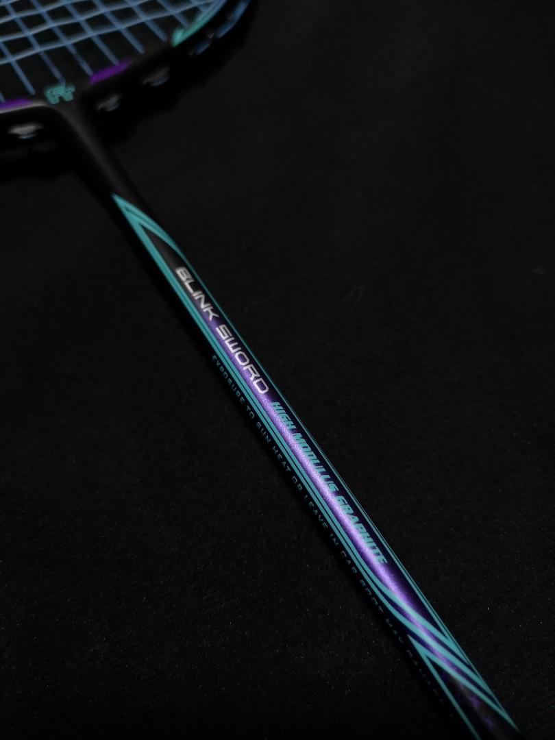 Felet (Fleet) Blink Sword Badminton Racket, Sports Equipment, Sports ...