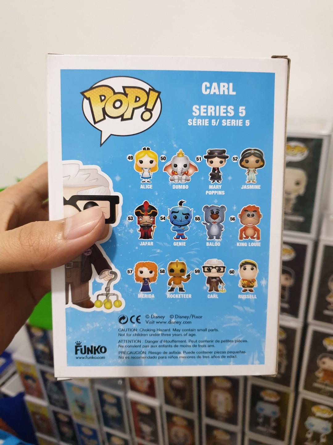 Funko Pop Disney Up Carl Fredricksen, Hobbies & Toys, Toys & Games on ...