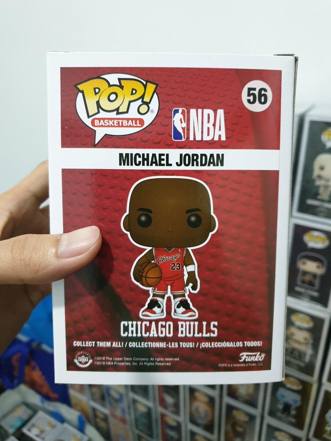 Funko Pop Michael Jordan Rookie SE Stickered, Hobbies & Toys, Toys ...