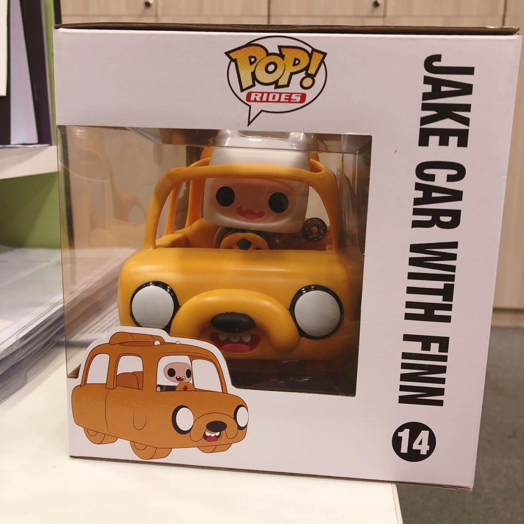 Funko Pop Rides Adventure Time Jake Car with Finn # 14, Hobbies & Toys ...