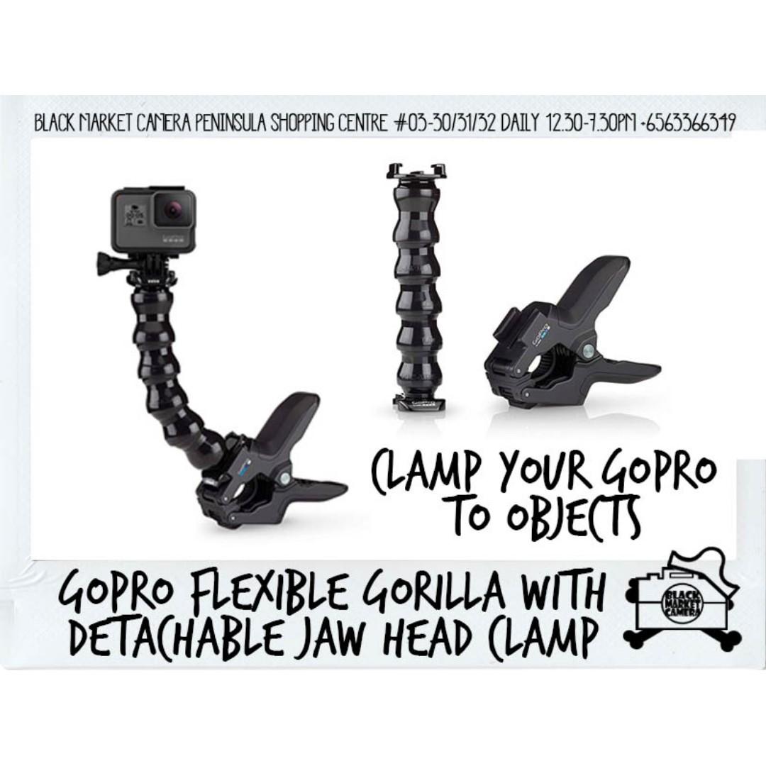 GoPro Flexible Gorilla with Detachable Jaw Clamp, Mobile Phones ...