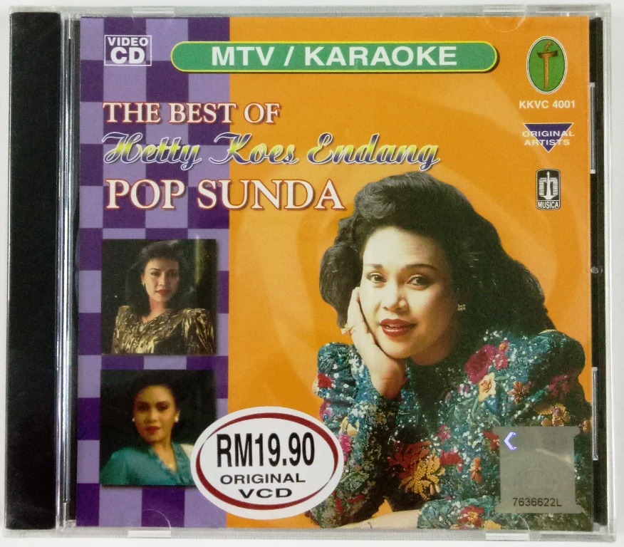 Hetty Koes Endang The Best of Pop Sunda VCD MTV Karaoke, Hobbies & Toys, Music & Media, CDs ...