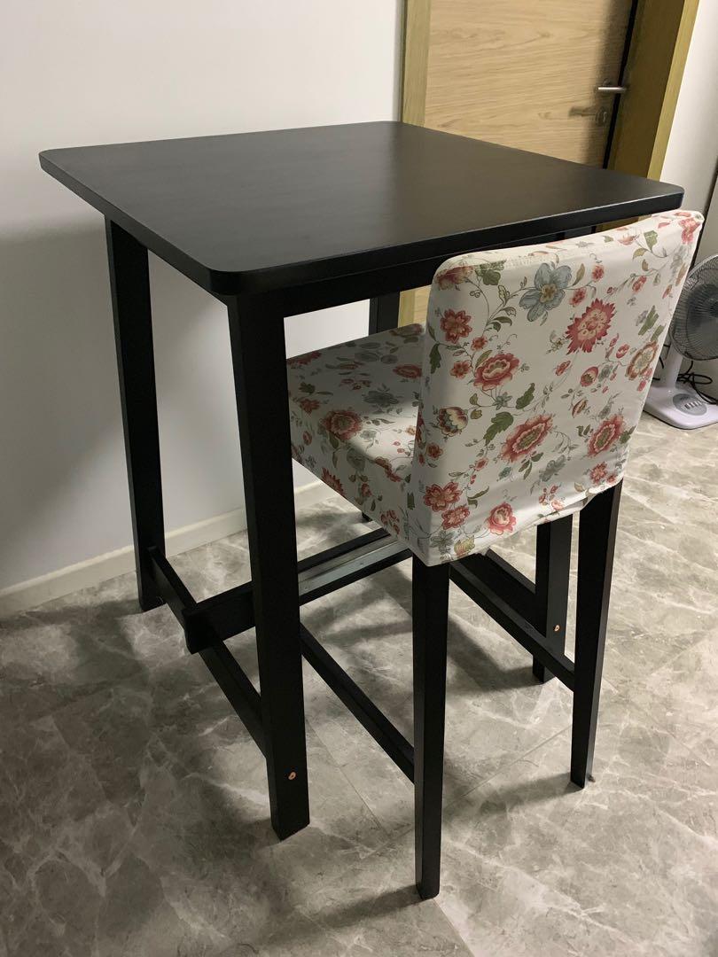 IKEA Norraker Bar table, Furniture & Home Living, Furniture, Tables ...