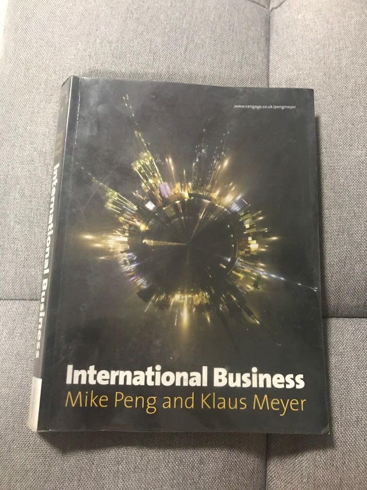 International Business - Mike Peng and Klaus Meyer, Computers & Tech ...