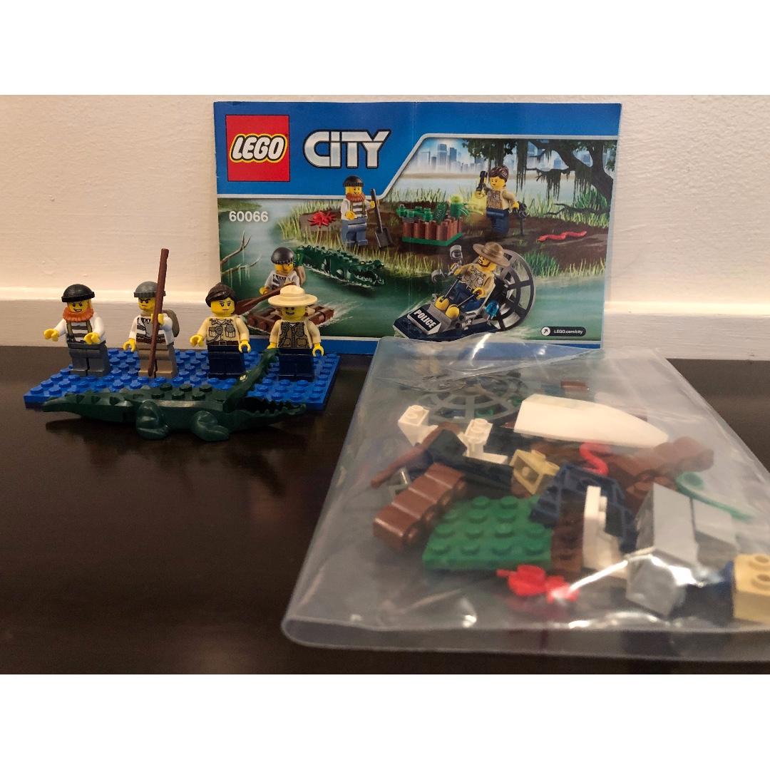 Lego City Swamp Police Starter Set 60066, Hobbies & Toys, Toys & Games ...