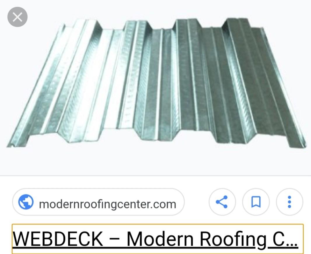 Longspan,roof,coloroof,steel deck,insulation,elebana,shinto, Commercial ...