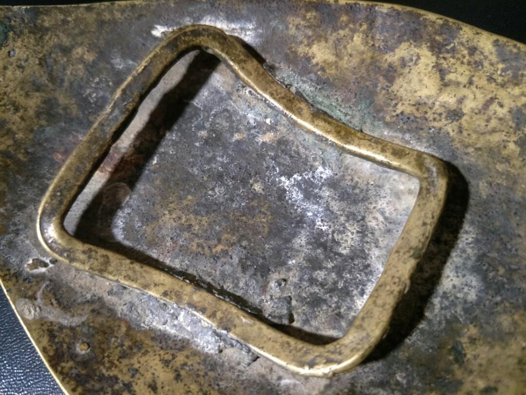 Antique Rare Malay Aristocrat Bronze Niello Belt Buckle ( Pending ...