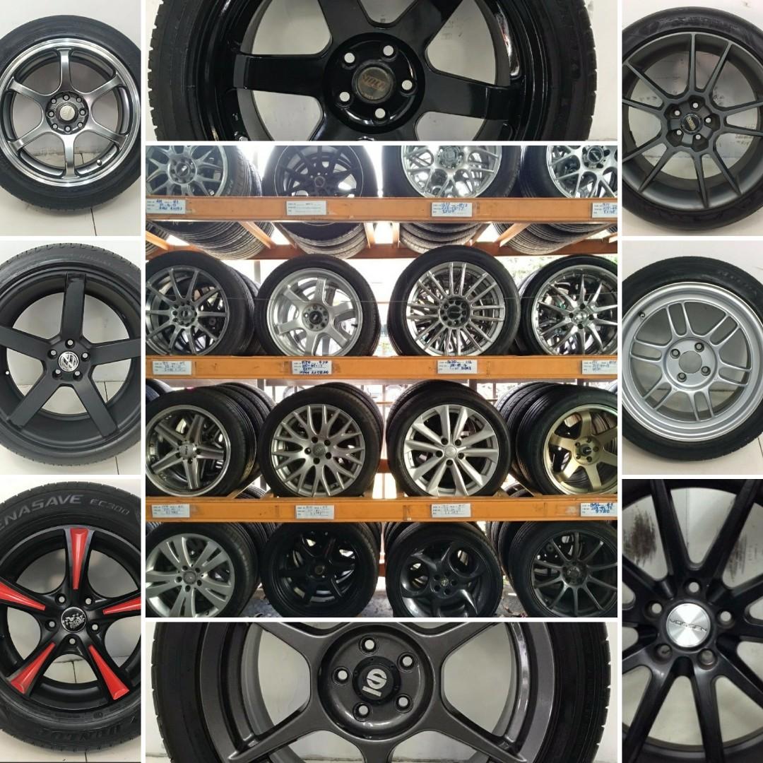 Pre-owned Rims and Tires for SALE., Car Accessories, Tyres & Rims on ...