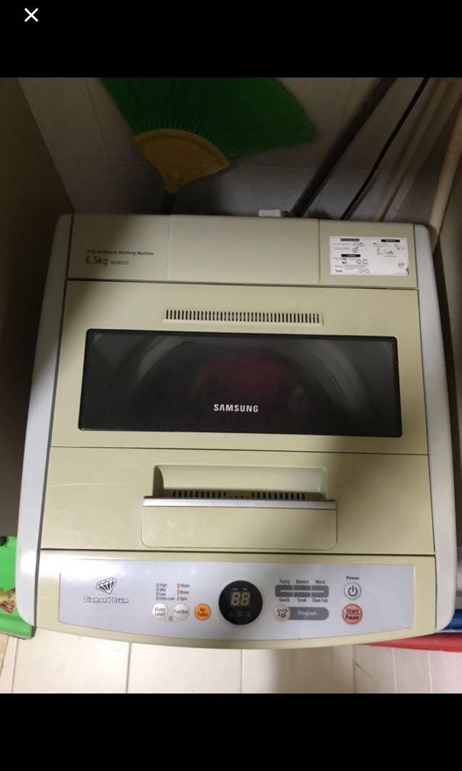 Samsung Diamond Drum Washing Machine, TV & Home Appliances, Washing ...
