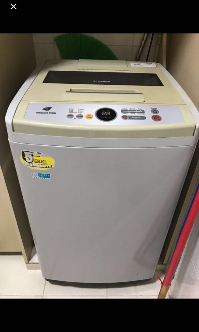 Samsung Diamond Drum Washing Machine, TV & Home Appliances, Washing ...