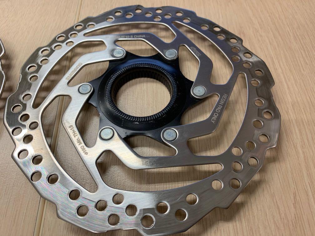Shimano SM-RT10-S 160mm hydraulic brake disc rotor, Sports Equipment ...