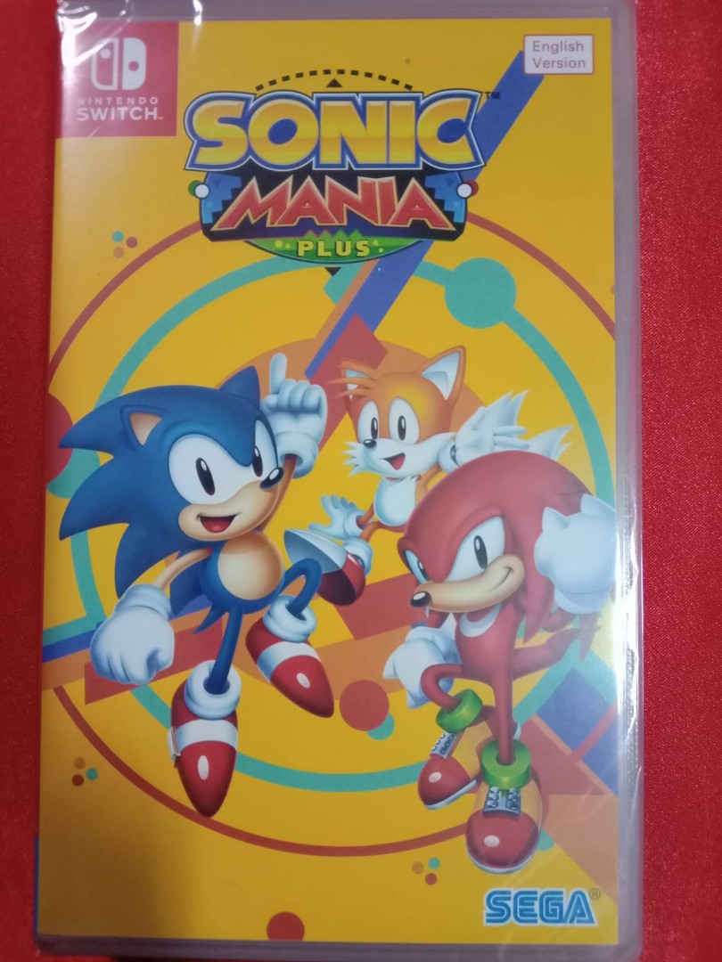 Sonic Mania plus for Switch (English), Video Gaming, Video Games ...