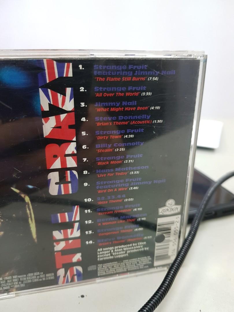 Still Crazy ost cd soundtrack, Hobbies & Toys, Music & Media, Music ...